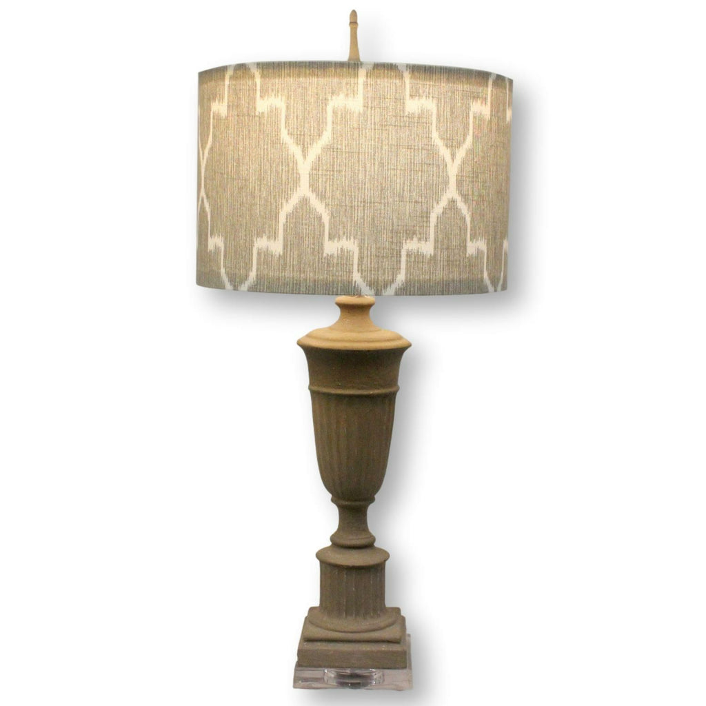 Gray Urn Table Lamp – Upscale Consignment