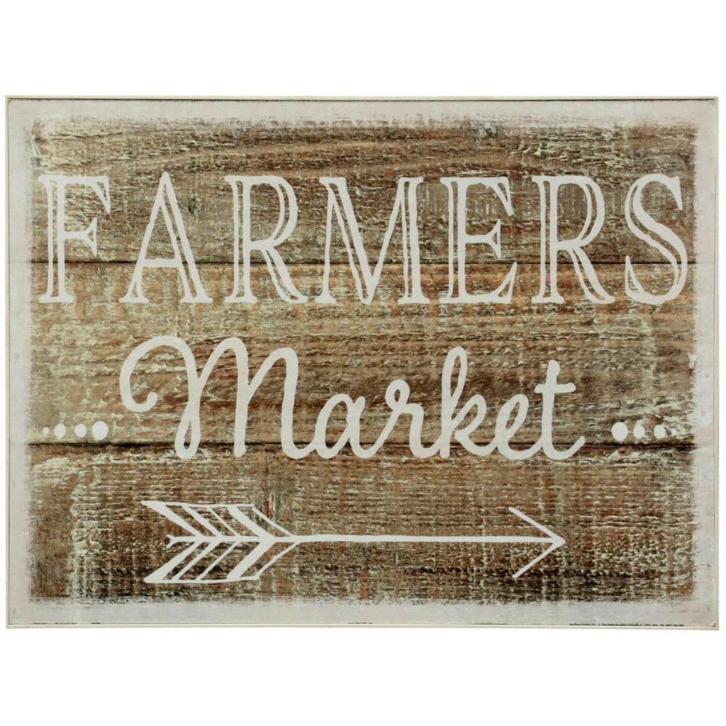 Farmers Market Color Washed Artwork – Upscale Consignment